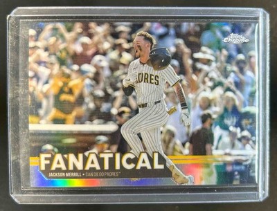 2025 Topps Chrome Jackson Merrill Fanatical #FAN-12 Padres | eBay
