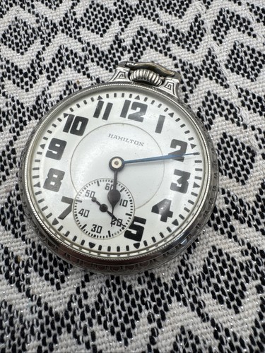 1914 Hamilton - Model 2 - Grade 992 Railroad- 16s 21J - Working - 14K ...