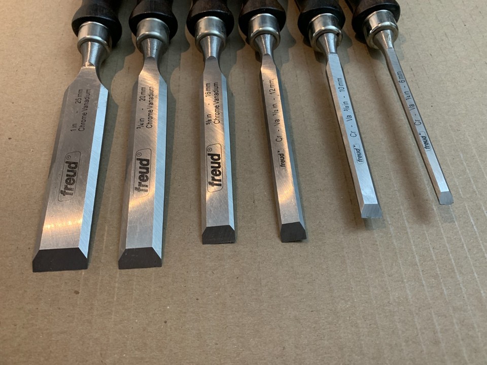 Chisels 6pc. - Professional Woodworking– Freud –WC 106 –Italian -Great ...