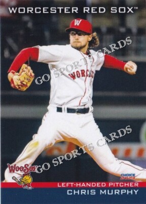 2023 Worcester Red Sox Update Chris Murphy #21 RC Rookie Card Red Sox ...