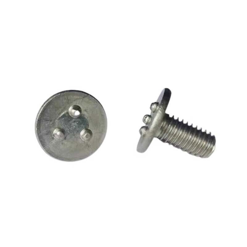 M6 M8 Convex Weld Screws Carbon Steel Three-point Spot Welding Bolt ...