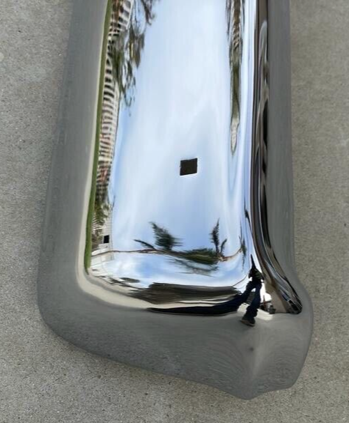 1966-1967 S Dodge Coronet Wagon Triple Plated Chrome Rear Back Bumper ...