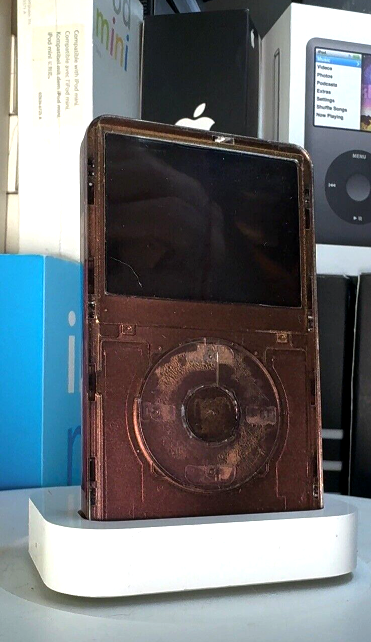 1TB Color Shifting Iridescent Pink & Gold iPod 5.5 Video Enhanced ...