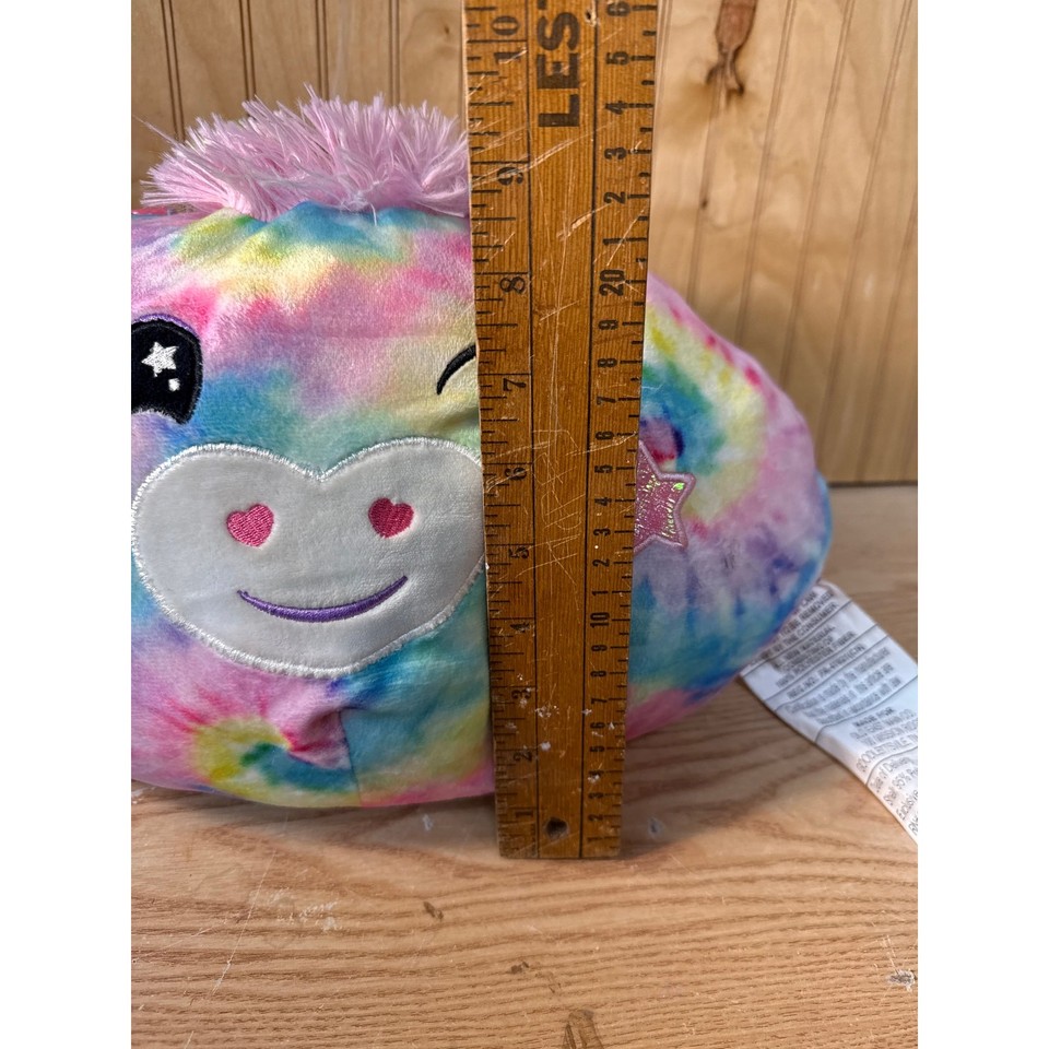 Smoochy Pals Pastel Tie Dye Unicorn Plush Soft & Cuddly Stuffed Animal ...
