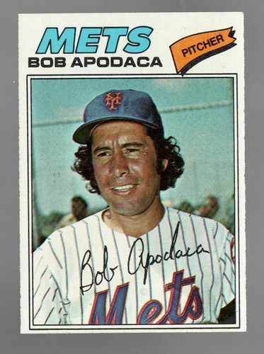 1977 Topps Bob Apodaca New York Mets #225 Excellent | eBay