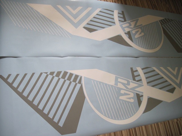 BOAT GRAPHICS TIGE RZ2 DECAL KIT STICKER SET SKI SURF (RZ4, RZR, R20 ...