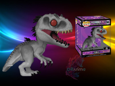 Funko Fusion Indominus Rex Super Funko Pop! #1005 W/PROTECTOR (IN HAND ...