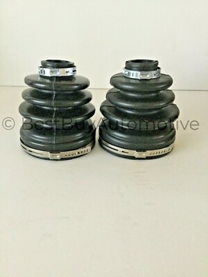 CV Axle Inner & Outer Boot 6 Piece Kit-2 BOOTS 4 CLAMPS-Fits: Subaru ...