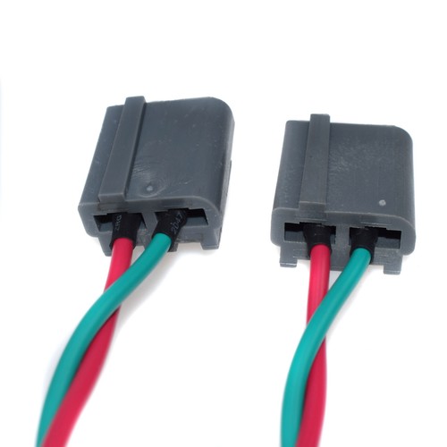 2Pcs Distributor Wire Harness Pigtail -Dual 12v Power & Tach Connector ...