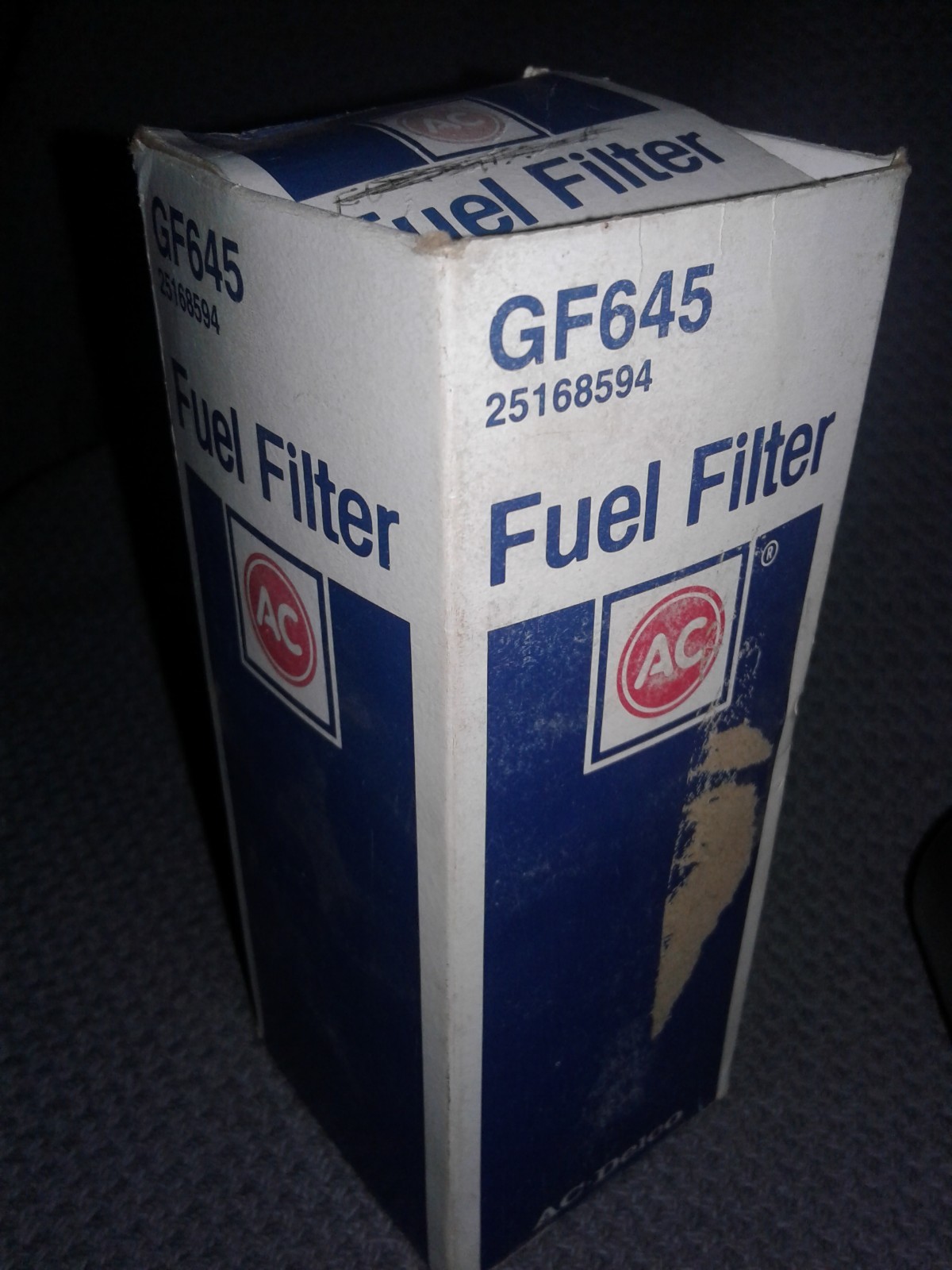 AC Delco GF645 fuel filter | eBay