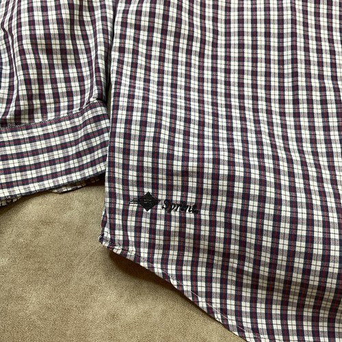 Vintage Polo Ralph Lauren Golf Tilden Shirt Gingham Plaid Crest Shield ...