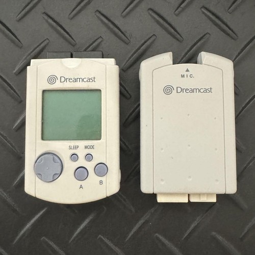 USED Dreamcast/Microphone Device and Visual Memory | eBay
