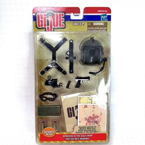 1/6 Scale GI Joe Gulf War Apache Pilot Military Weapon & Accessories ...