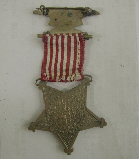 CIVIL WAR GAR MEMBERSHIP BADGE VETERAN NUMBERED | eBay
