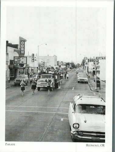 *Oregon Postcard-"The Redmond High School Parade" ...*Redmond- {G173-S1 ...