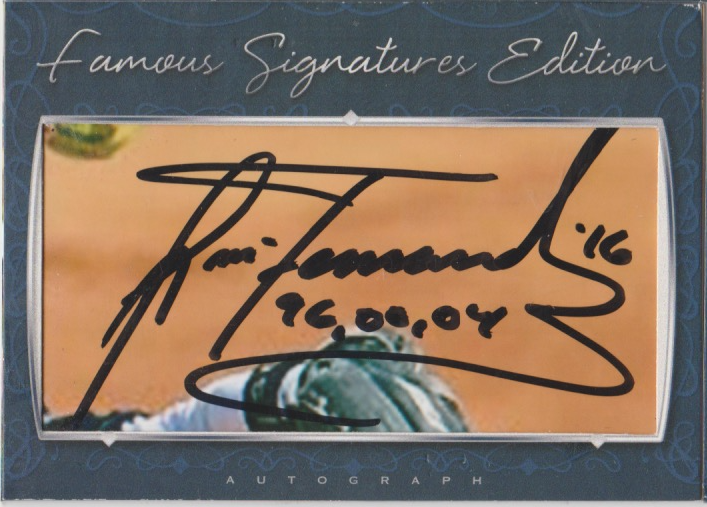 Lisa Fernandez authentic signed custom cut autographed trading card COA ...