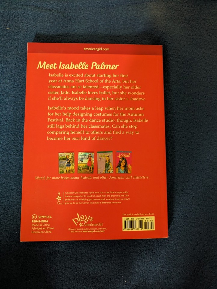 American Girl Isabelle Girl of the Year 2014 Book 9781609583712| eBay