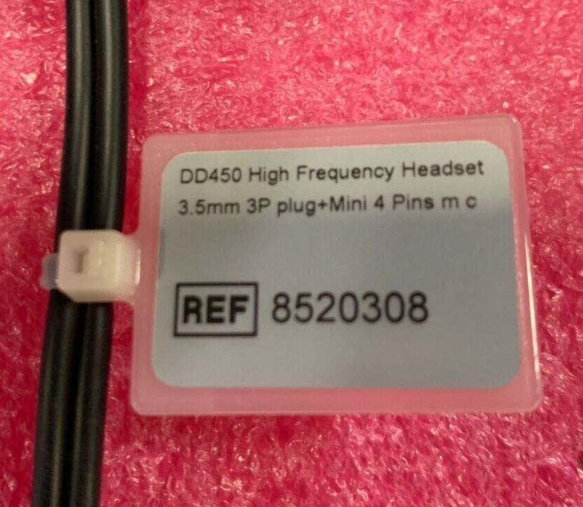 RadioEar DD65 V2 Circumaural Headset New in Box Audiometer Tympanometer ...