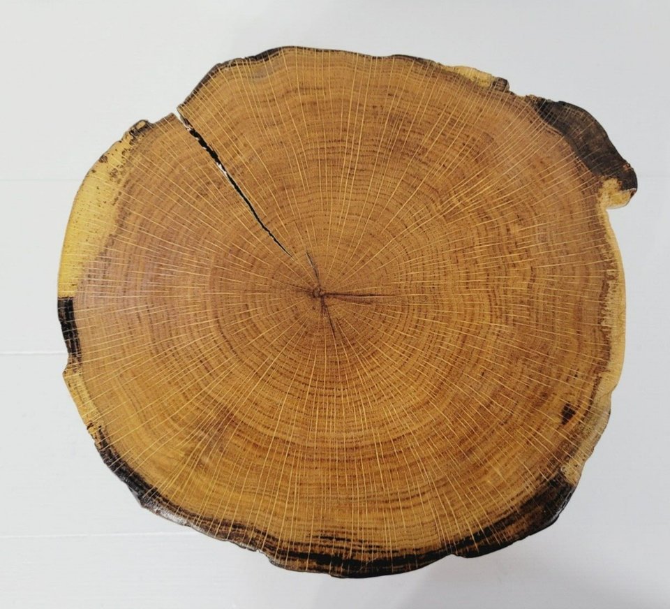 Sliced Wood Pedestal - Food Staging - Wood Riser | eBay