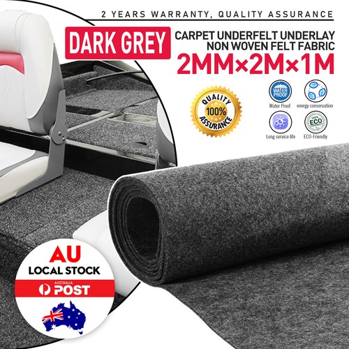 21.5ft² Underlay Felt Auto Carpet Van Liner Floor Rug Marine Deck Anti ...