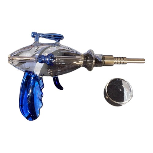 Blue Ray Gun Style hookah bong glass bowl bubbler Tobacco Collector | eBay