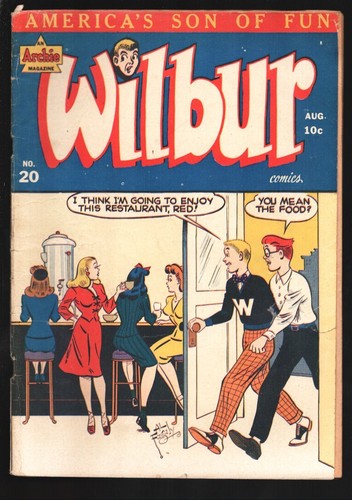 Wilbur #20 1948 - Archie -VG- - Comic Book | eBay
