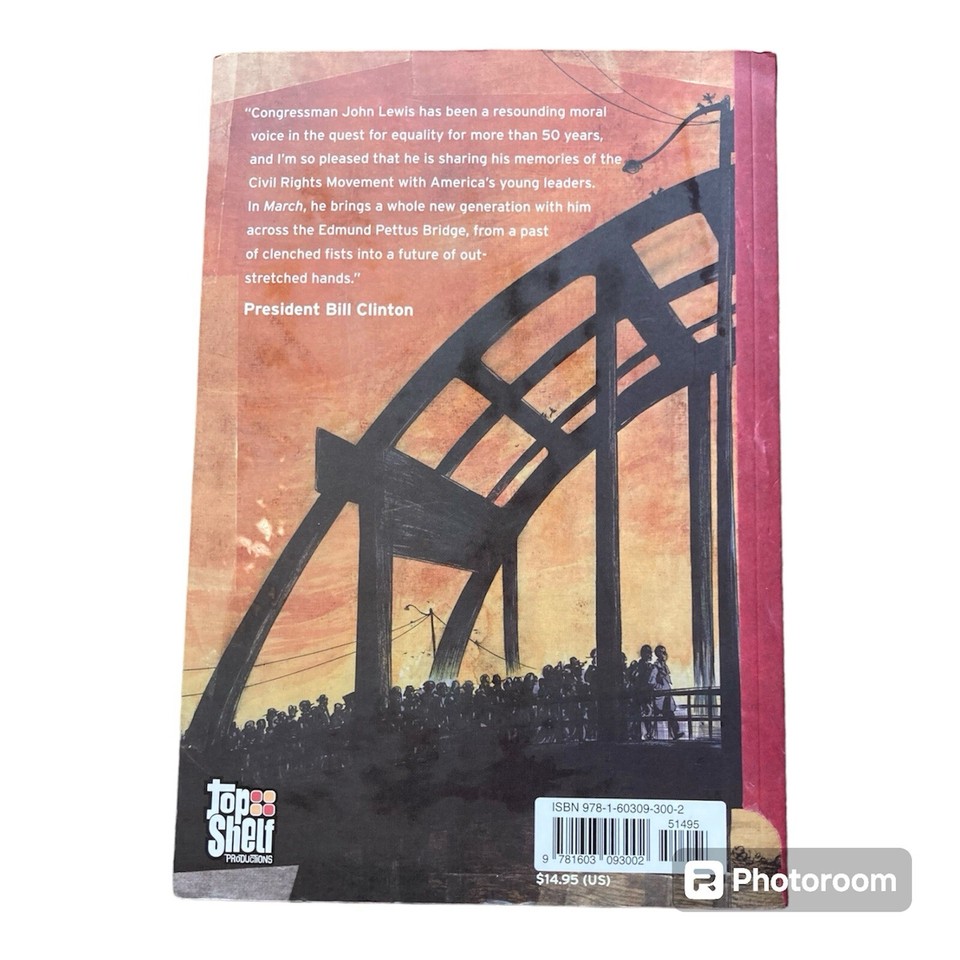 March: Book One John Lewis - Civil Rights Graphic Novel, Historical ...