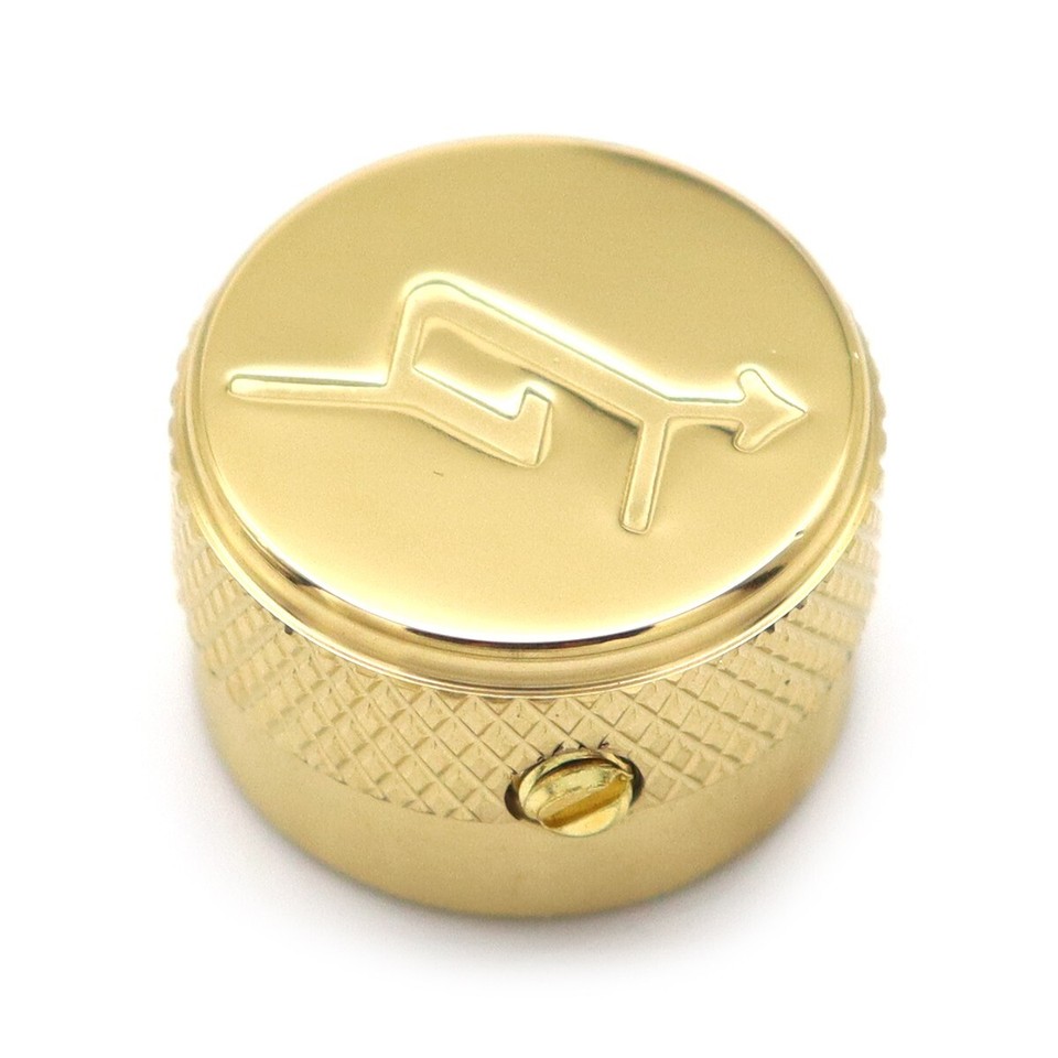 4x Gretsch Knobs Arrow "G" Logo Knob Metal Guitar Control Knob Volume Knob Gold | eBay