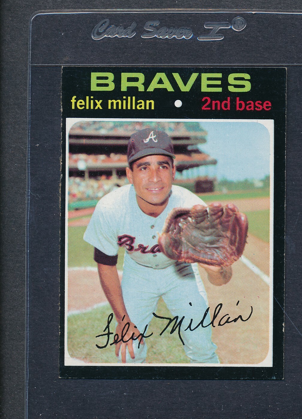 1971 Topps #081 Felix Millan Braves EX *10373 | eBay