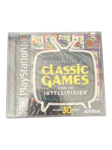 Sealed New Classic Games from the Intellivision 30 Games (PlayStation 1 ...