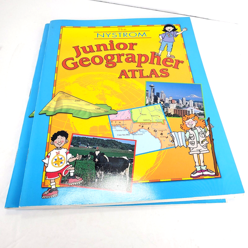 Nystrom Junior Geographer Atlas World Geography Social Studies ...
