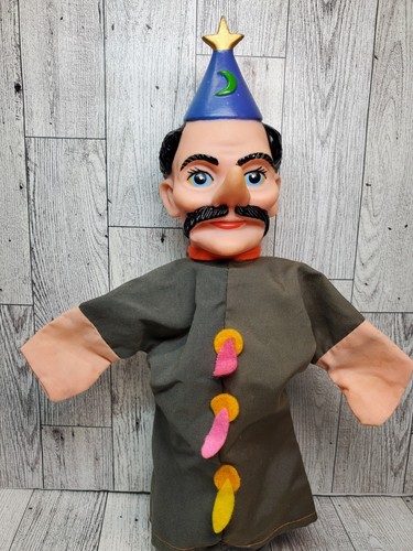 Vintage Rubber Head Cloth Body Magic Wizard Hand Puppet 60's 70's Mr. Rogers | eBay