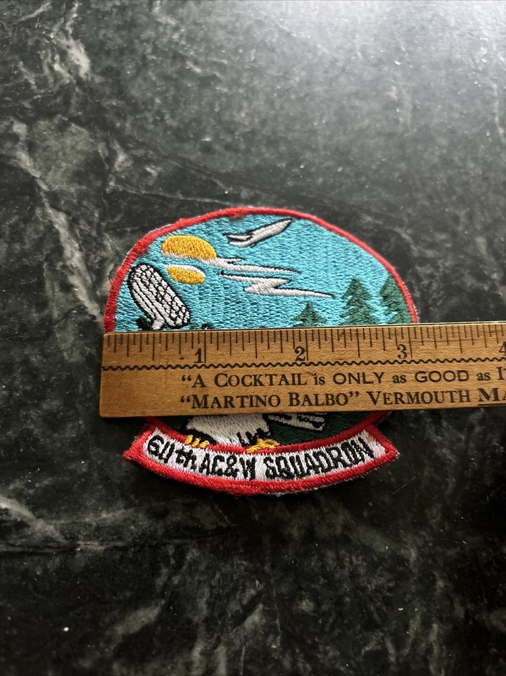 USAF 611th AIRCRAFT CONTROL WARNING RADAR SQUADRON PATCH Rare Vtg 3” | eBay