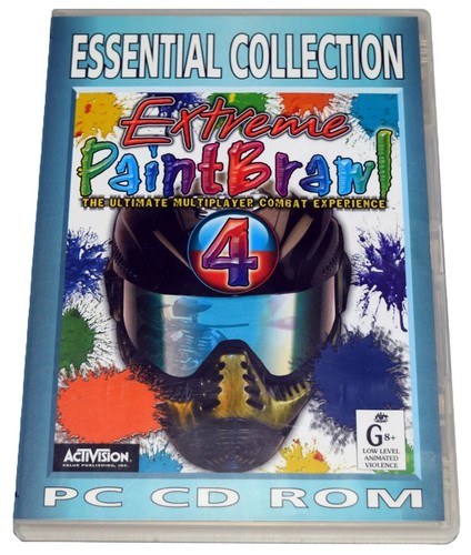 Extreme Paintbrawl 4 PC CD Rom 2002 Activision Computer Video Game ...