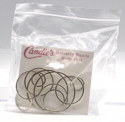 Candie's Hoop Earring Kohl's Stunning | eBay