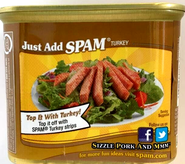 Spam Oven Roasted Turkey Luncheon Meat 12 oz ( Pack of 6 )~3/2027 | eBay