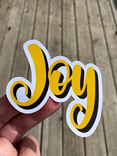 Joy Sticker Water Bottle Sticker Phone Sticker Laptop Sticker | eBay