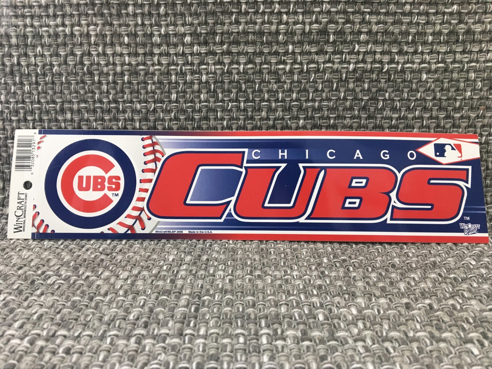 CHICAGO CUBS MLB BUMPER STICKER 3" x 12" WINCRAFT BASEBALL NEW | eBay