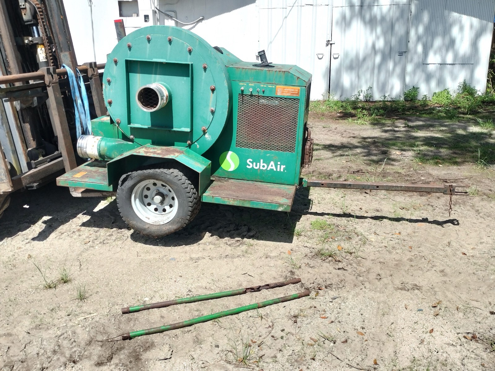 Subair AF-1 Air Force 1 Aerator Golf Course Underground Blower Trailer ...