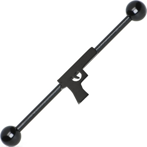 Industrial Piercing Gun Design Barbell - 14ga-1.5" 316L Surgical Steel ...