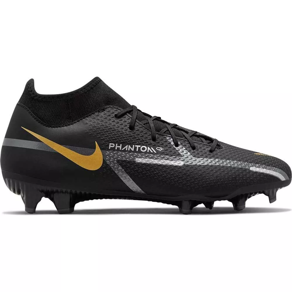Nike Phantom GT2 Academy DF FG/MG 'Black Metallic Gold Nike Phantom GT2 Academy DF FG/MG 'Black Metallic Gold