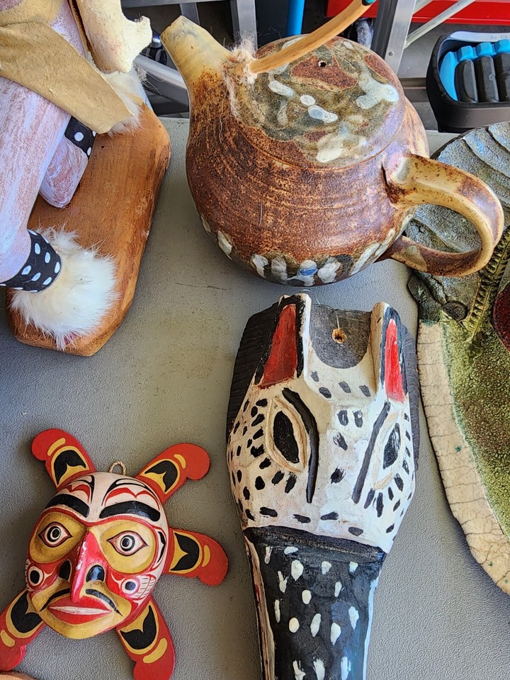 GIANT Native American, African & Central American Mask & Kachina ...