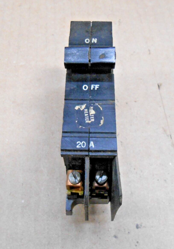 SQUARE D XO XO220 CIRCUIT BREAKER 20 AMP 2 POLE 120/240VAC 1" SLIM THIN ...