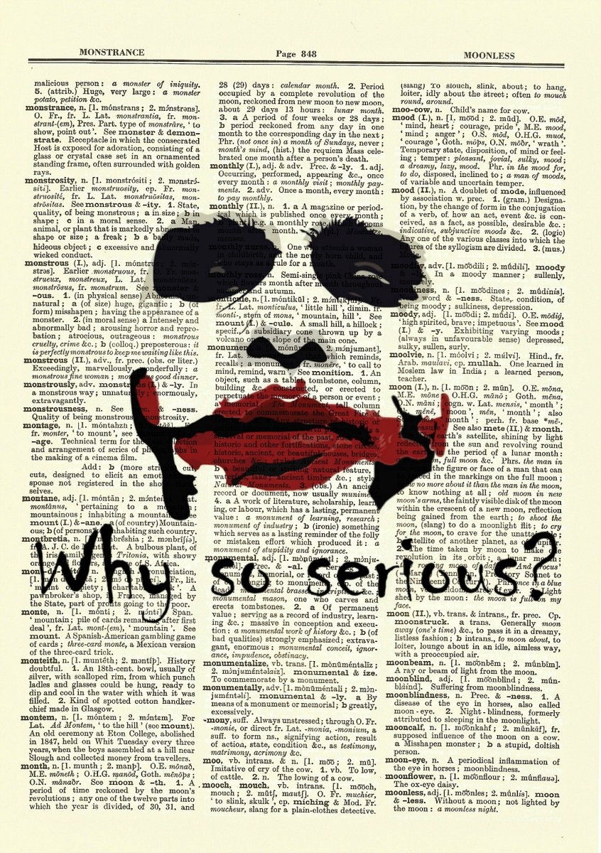 The Dark Knight Poster Why So Serious Why So Serious? XL Deluxe
