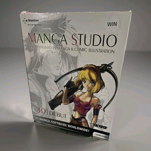 Windows Manga Studio 3.0 Debut e-frontier, 2006 Open Box | eBay