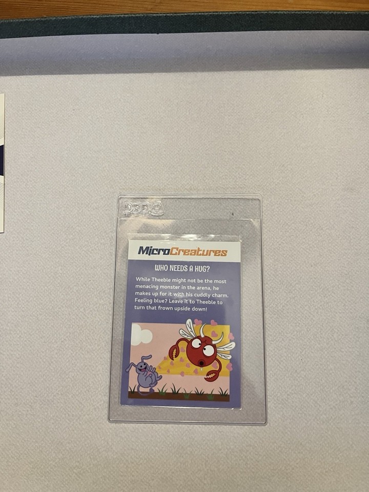 Greg's Rare Trading Card - MicroCreatures Theeble - Diary of a Wimpy ...