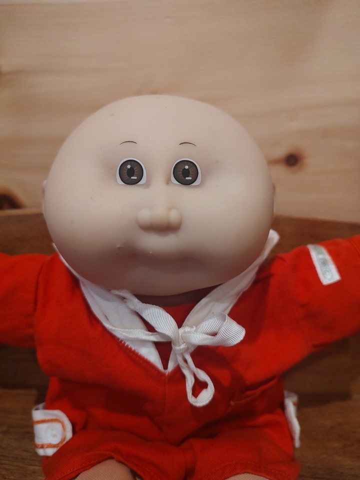 Cabbage Patch Kids 1978, 1982 1985 Bald Head Brown Eyes With Outfit ...