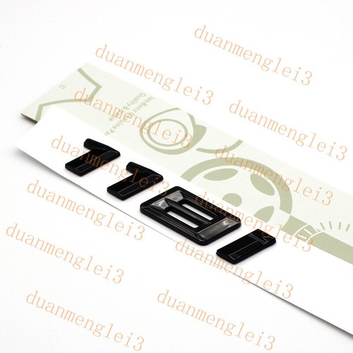 Gloss Black "118 i" Number Trunk Letters Emblem Badge Sticker for 1 ...