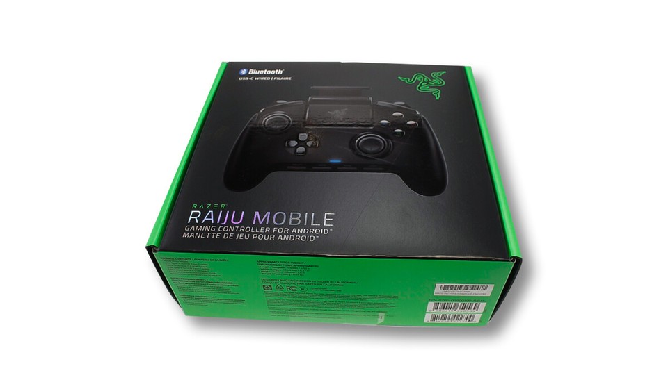 Razer Raiju Mobile Gaming Controller | For Android | Wireless | Black ...