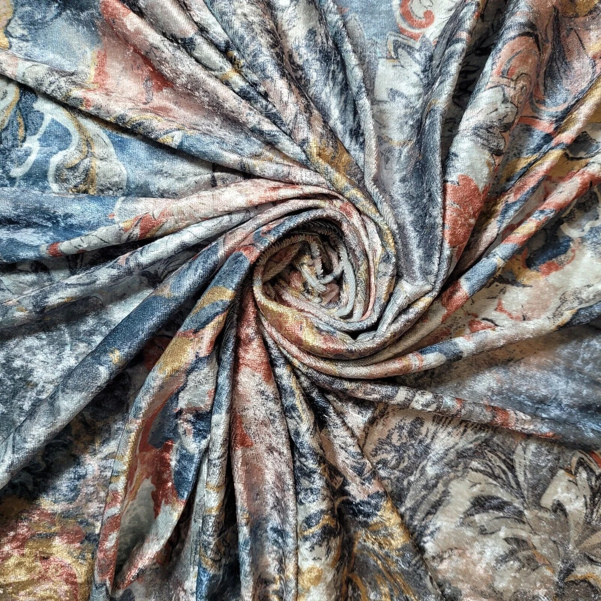 Velvet Patchwork Fabric